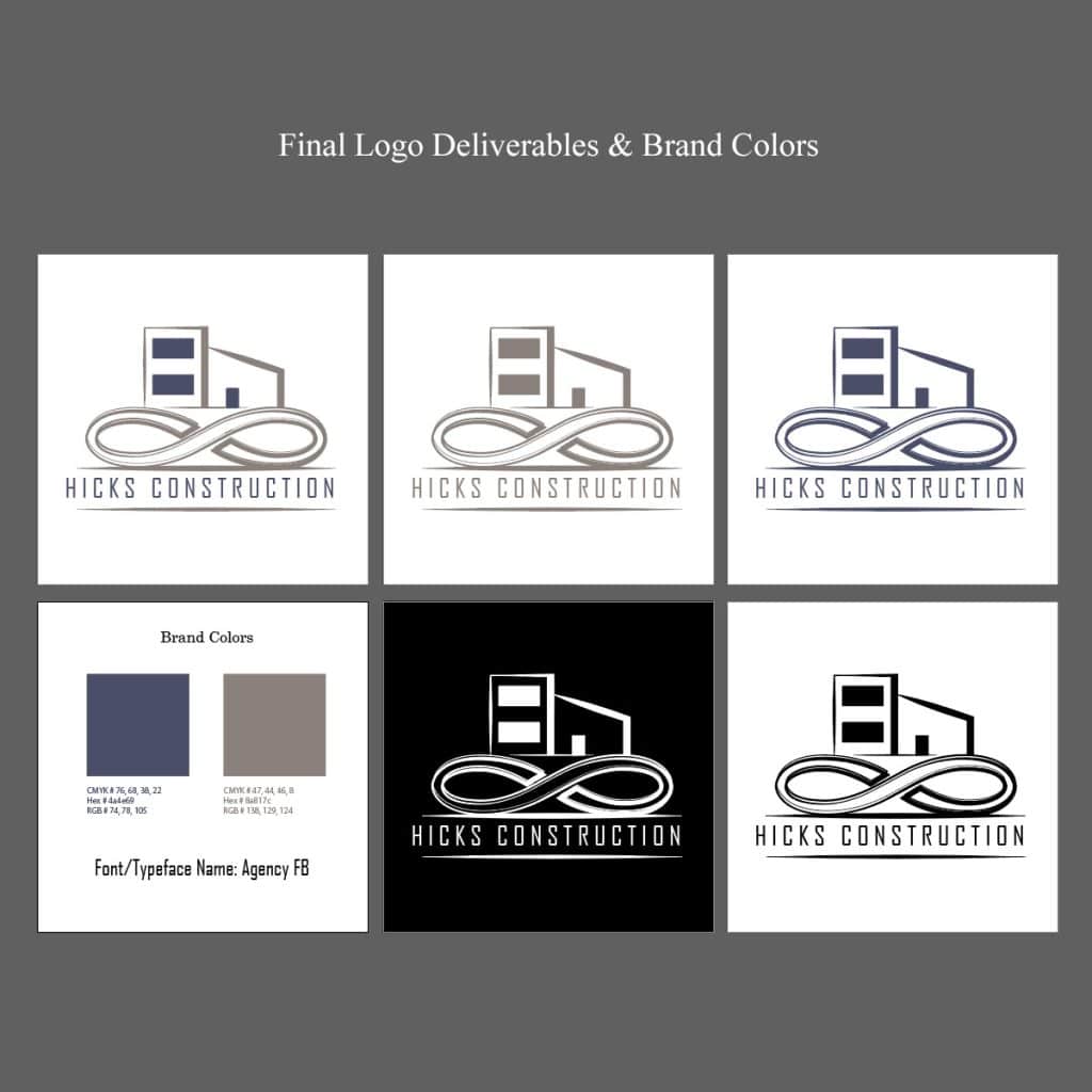 The Most Modern Construction Company Logo for Contractors