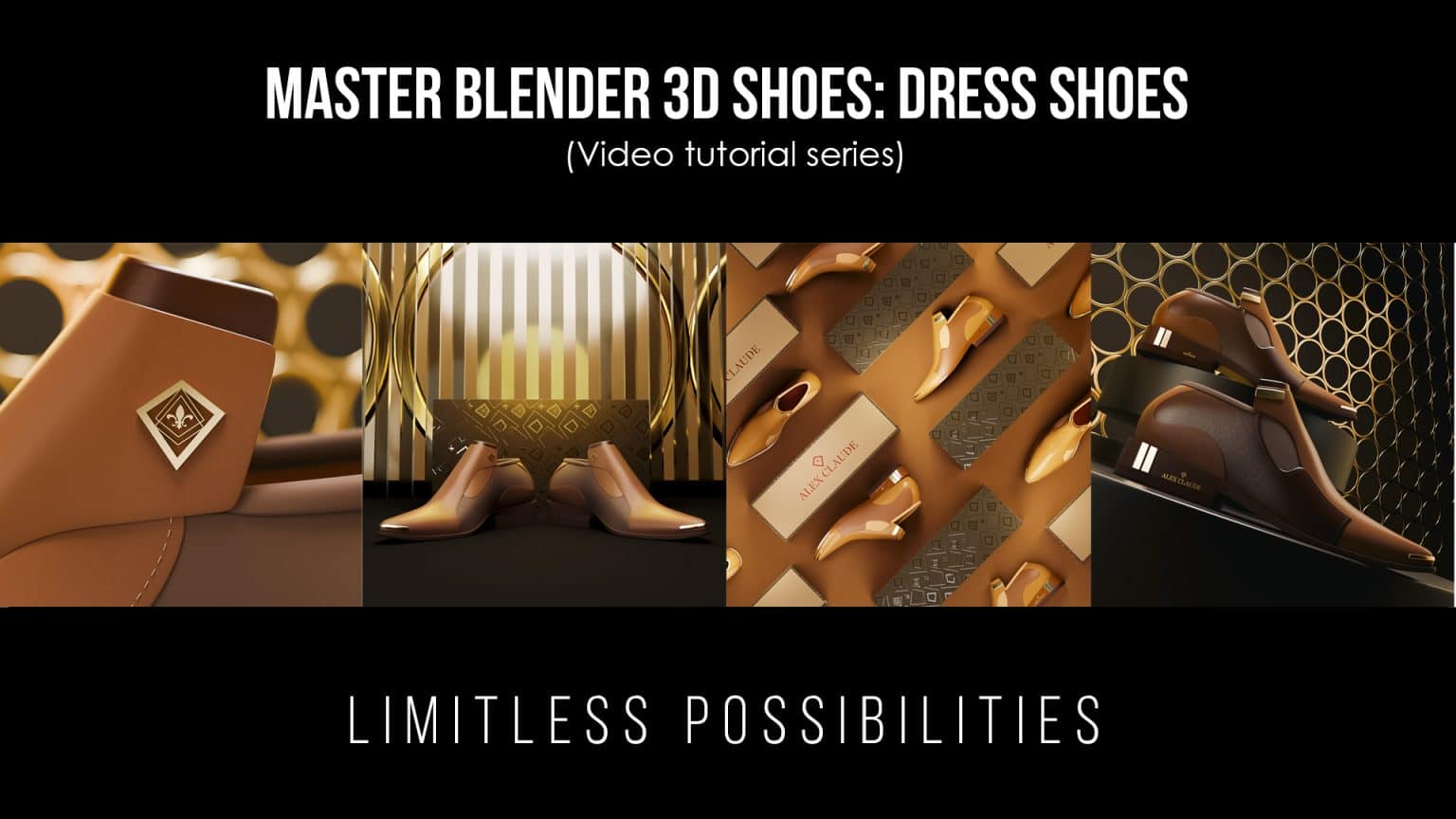 How to Make the Best Dress Shoes (Blender 3D Shoes Tutorial)